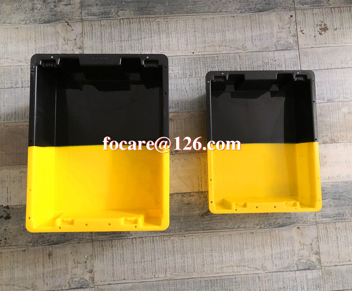 Two color stackable crate mould – China Reliable Multi Shot Mold ...