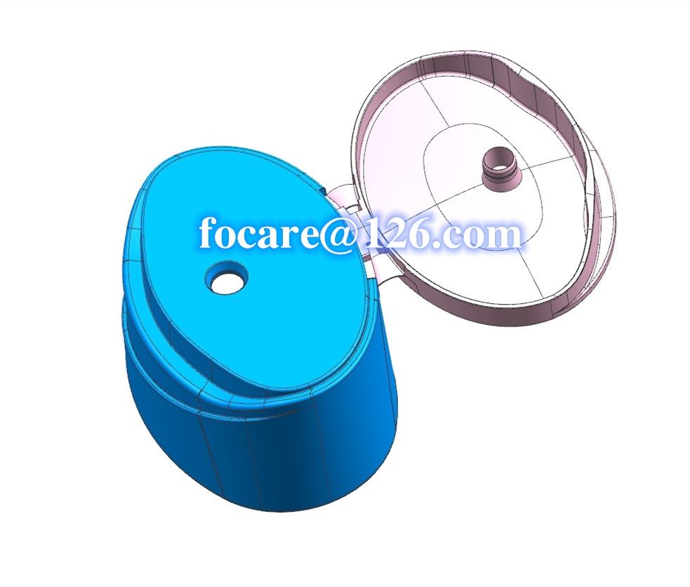 Two color flip top cap mold – China Reliable Multi Shot Mold Manufacturer