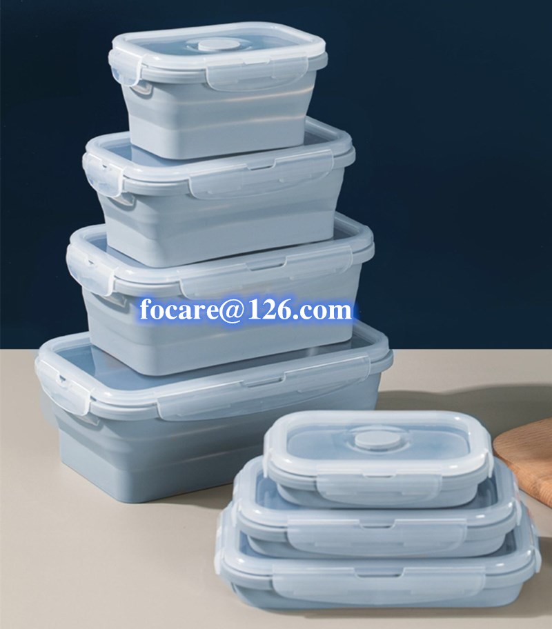 Folding silicone lunch box container two component mold – China ...