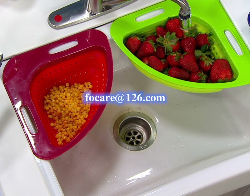2 shot collapsible corner strainer colander molding process – China ...